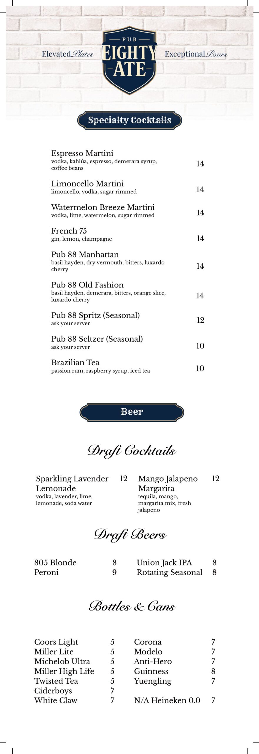 Pub Eighty Ate